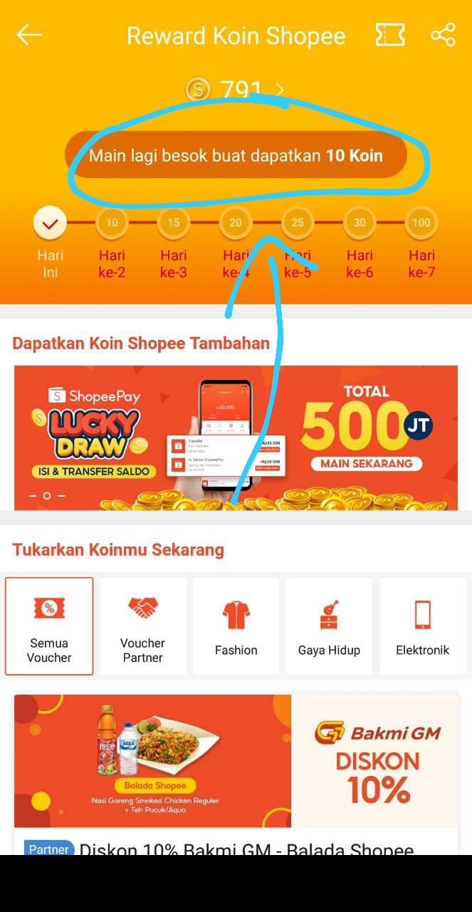 How to Claim Shopee Daily Coins Reward - All About Shopee