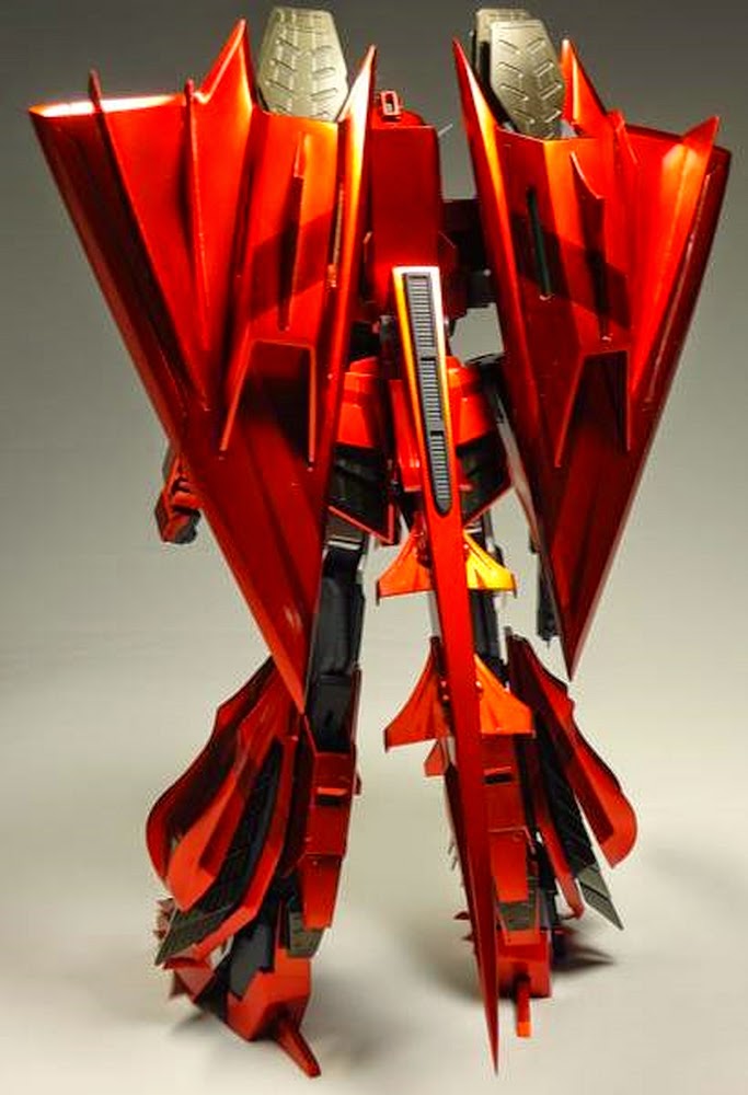 Custom Build: 1/100 Zeta Gundam "Red Snake ver." Gundam EVOLVE ver.