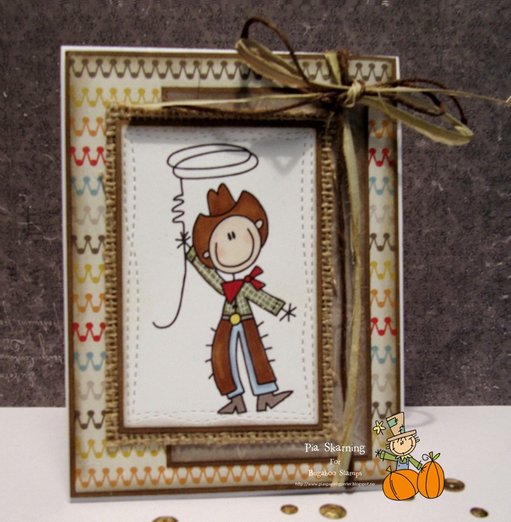 Pias Papir og Perler: Autumn cowboy