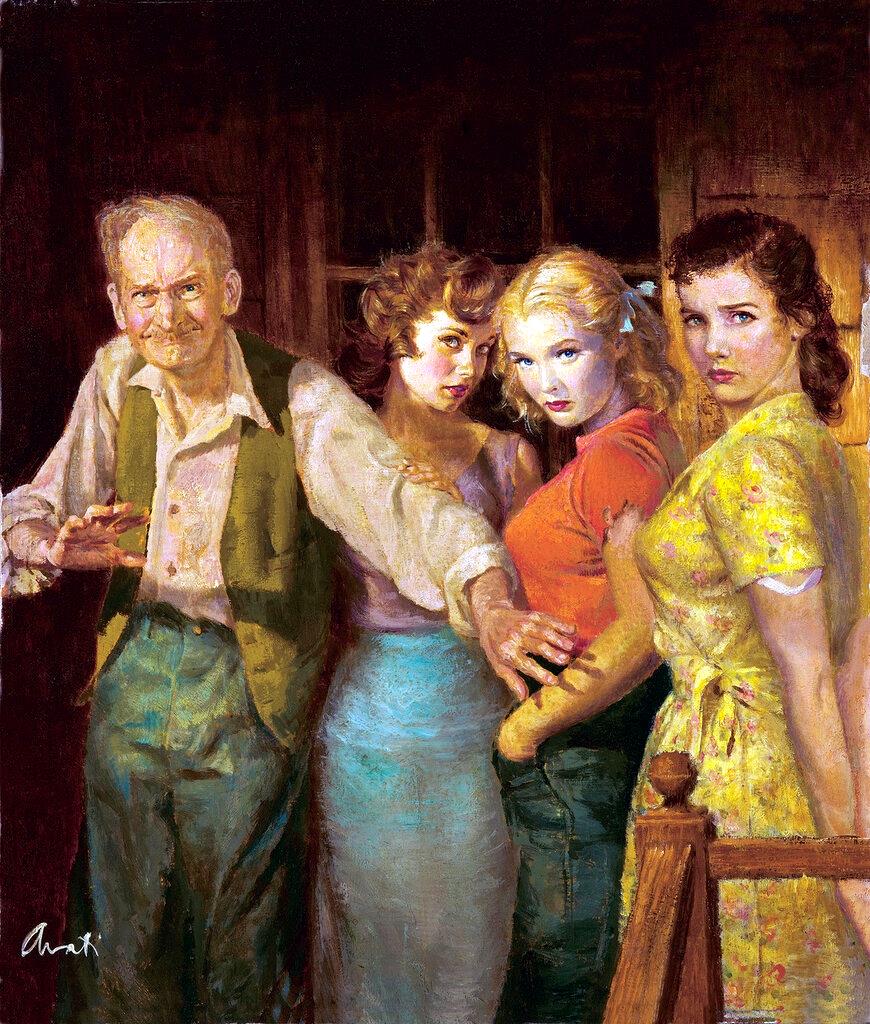 60 Illustrations of Artist James Avati 🇺🇸 | ArtLiveAndBeauty ...