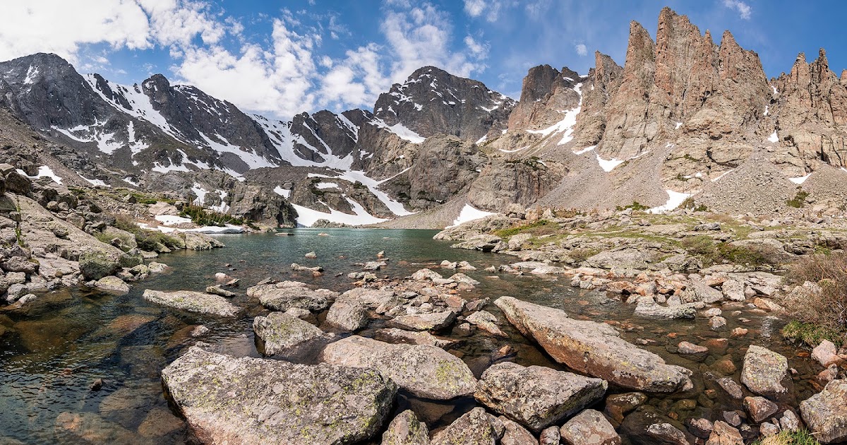 14er Art : Hiking Sky Pond, RMNP - June, 2020