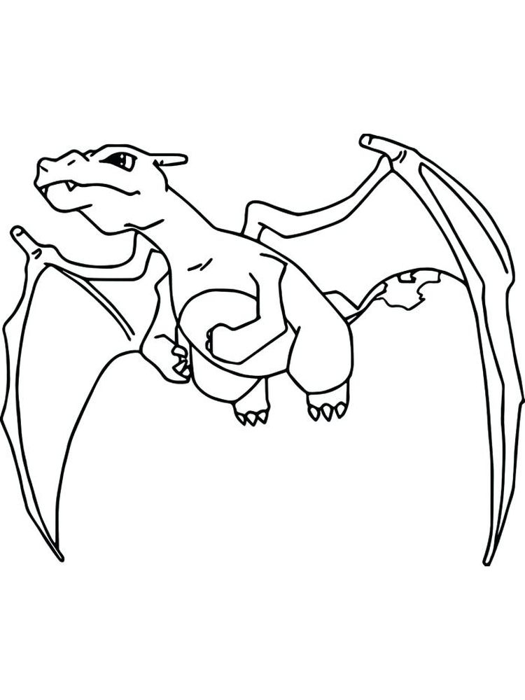 Collection Charizard Coloring Pages Printable - Fun, Free and Easy