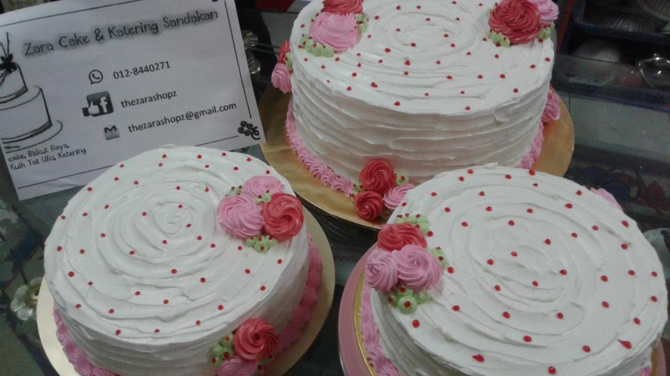 The Zara Shopz: Kek Kahwin Di Sandakan/ Wedding Cakes In Sandakan