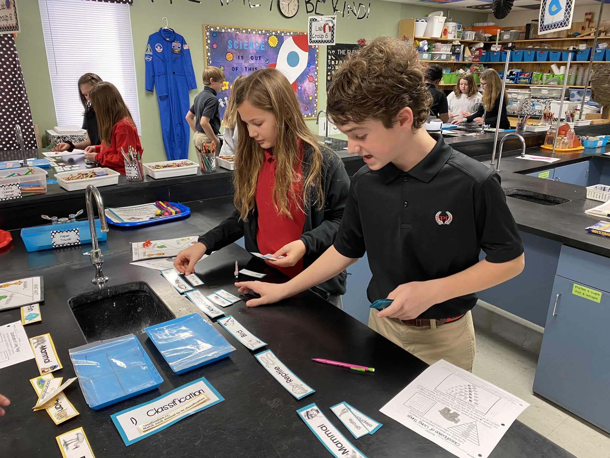 FPD Elementary Science Lab: 5th Grade: Animal Classification