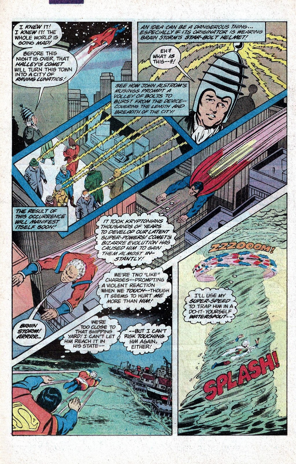 The Dork Review: Superman VS Captain Comet