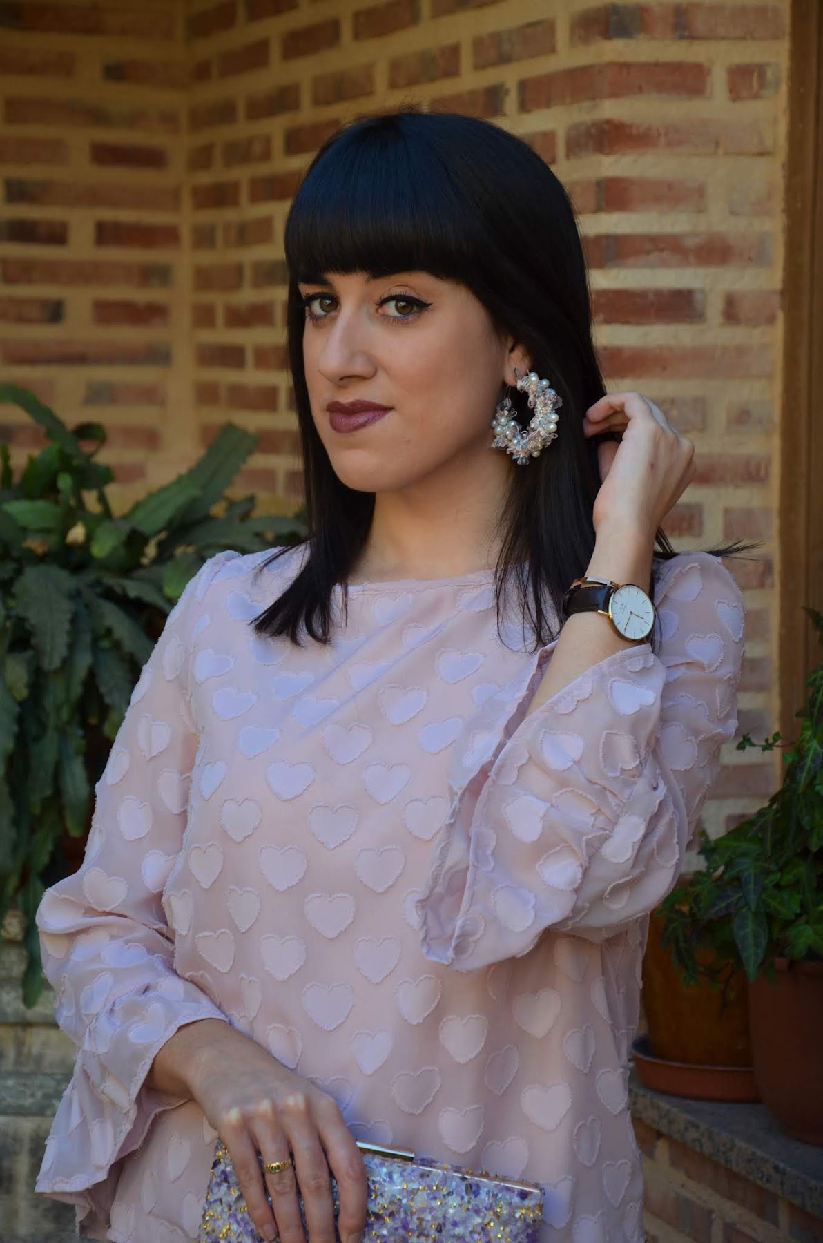 El Baúl de Raquel: SHEIN Spring Collection | Top relieve corazones