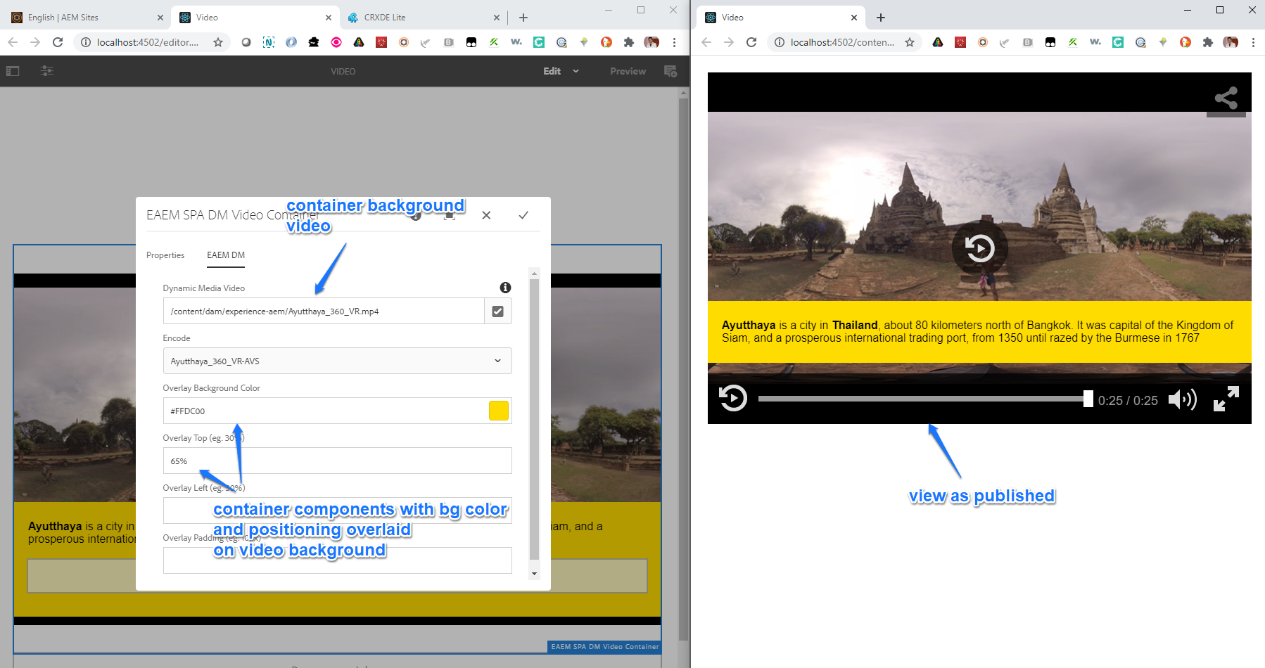 Experiencing Adobe Experience Manager Aem Cq Aem 6550 Aem Dynamic Media Spa React