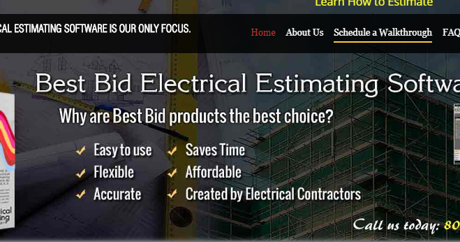 Easy to use Electrical Estimating Software | Best Bid