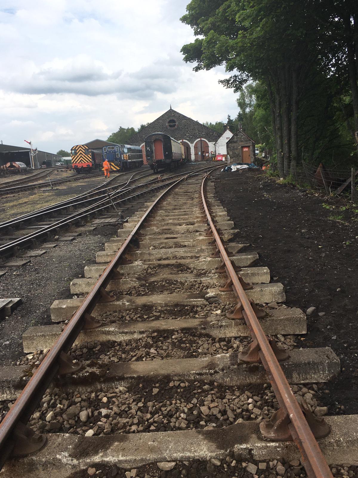 On Track at the Strathspey Railway