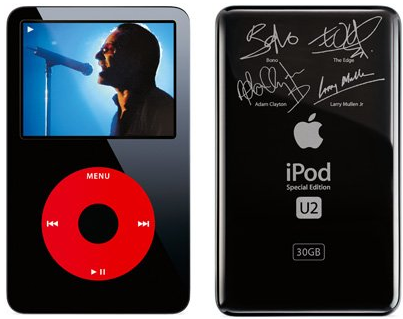 Música y Datos ;): Bono en el iPod Touch , iPhone y iPad