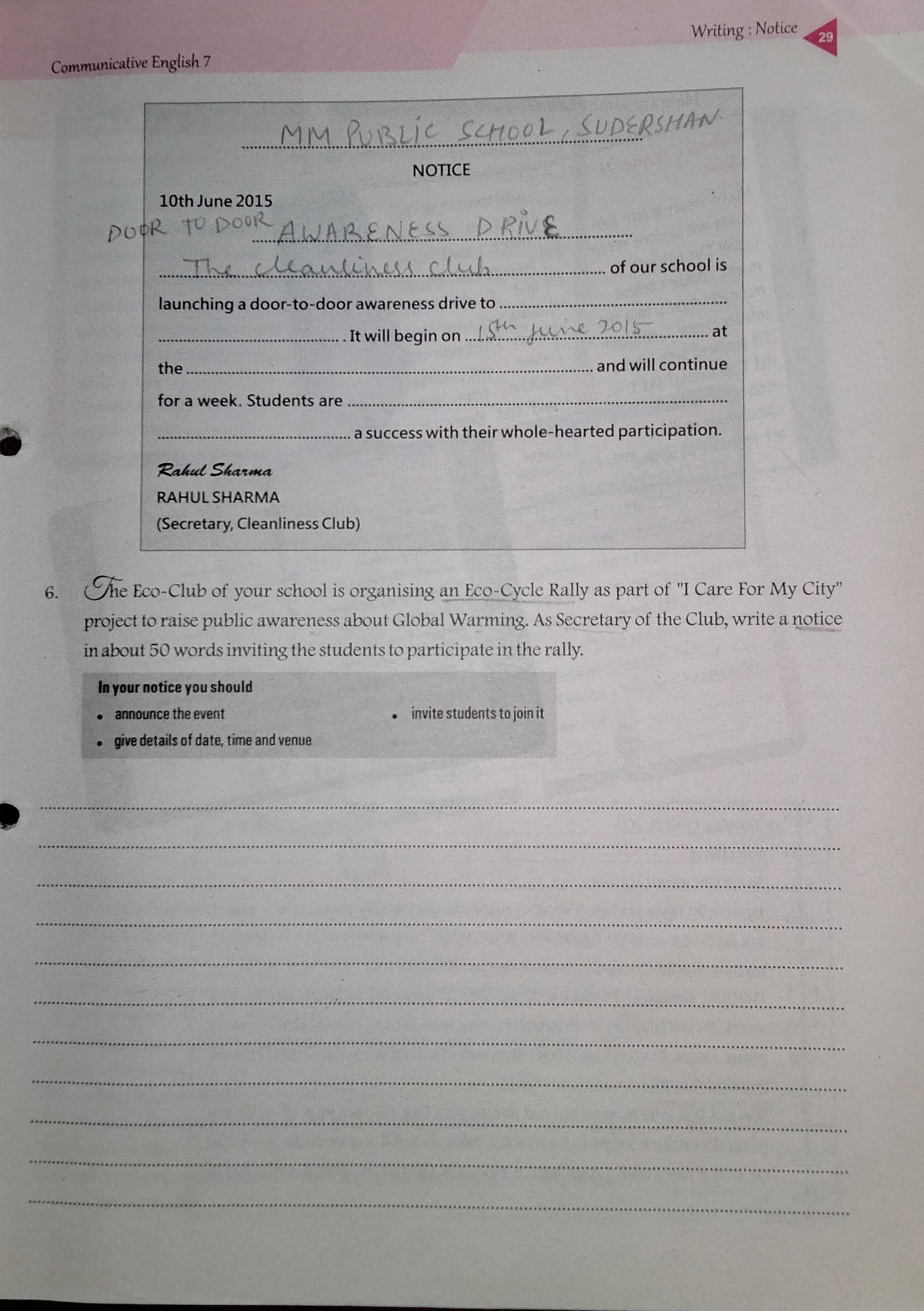 BBC Compacta class 7th