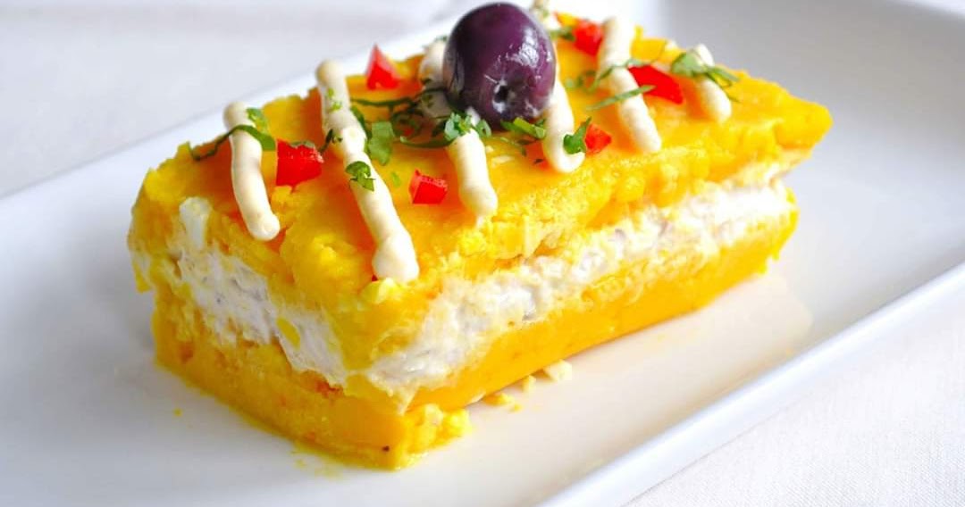 La Pizca del Sabor : Causa rellena de pollo una de las entradas más ...