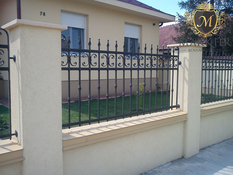 kovano gvozdje markfer ruma: kovane ograde