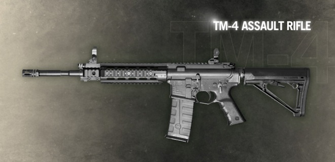 Defensa y Armas: Rifle de asalto: TARA TM-4 (Montenegro)