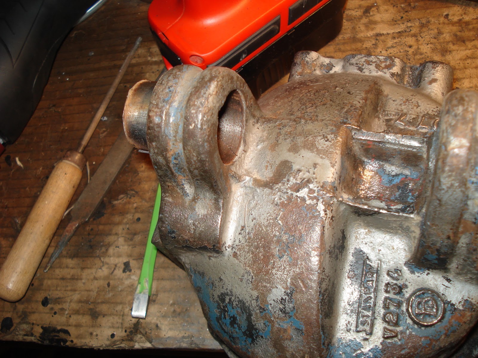 1967 Mk3 Spitfire Restoration: Triumph spitfire differential bushings