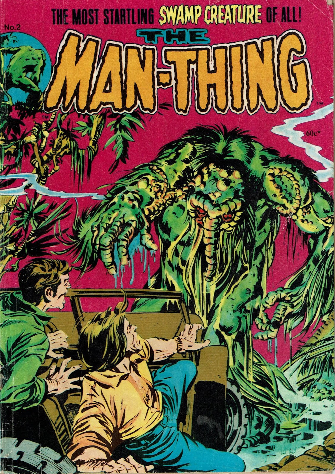 notes from the junkyard: The Man-Thing: The complete Yaffa cover gallery