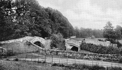 Tour Scotland: Old Photograph Keltie Bridge Callander Scotland