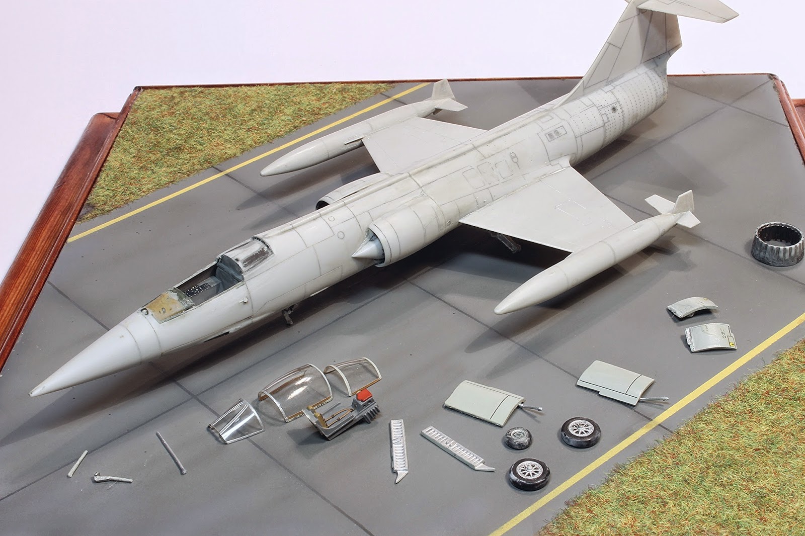 Istvan Michalko's scale models: F-104G Luftwaffe 1963 - Hasegawa 1/72 ...