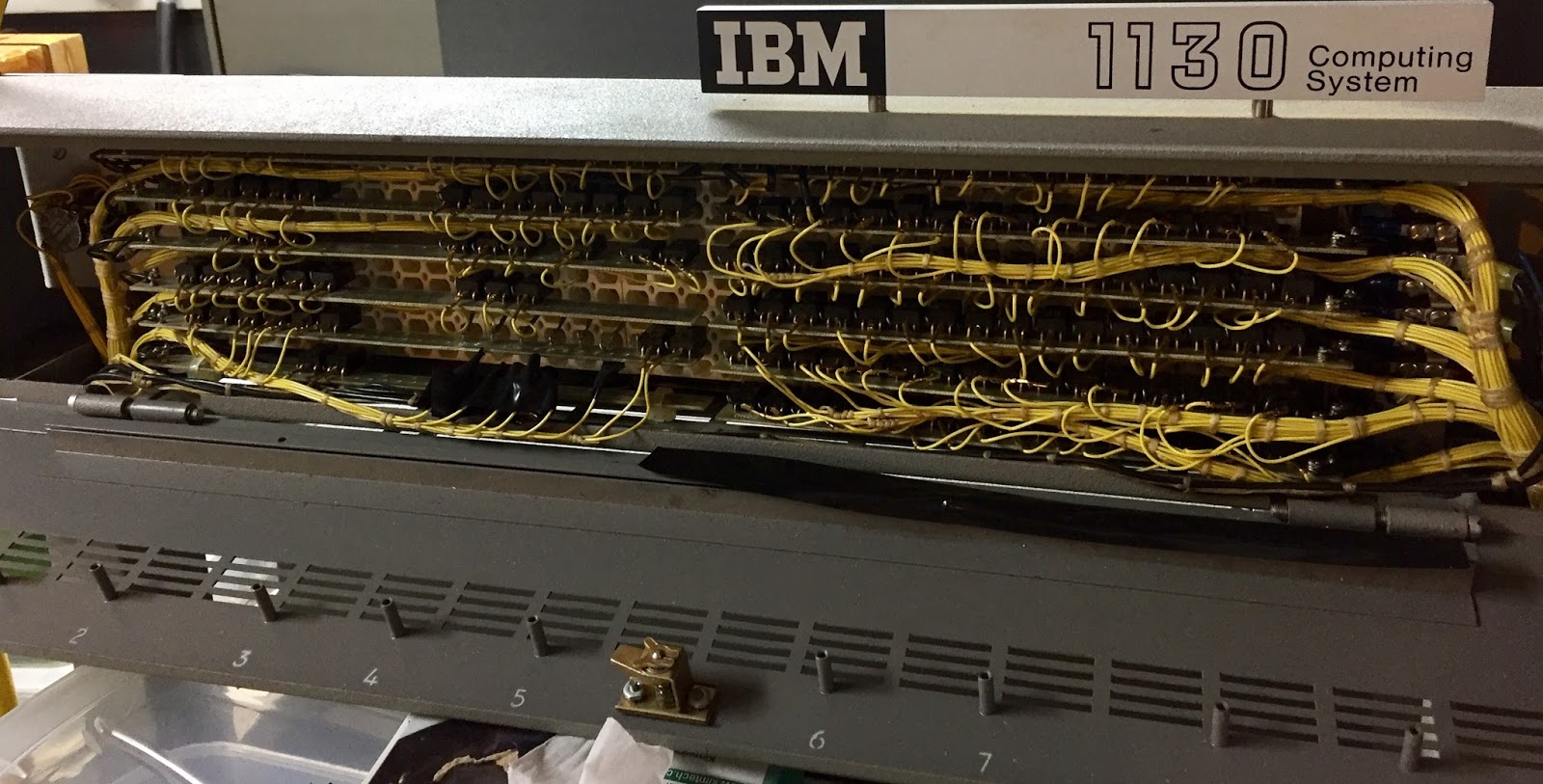 Rescue 1130: 2014 Pickup of an IBM 1130 System and More: Progress on ...