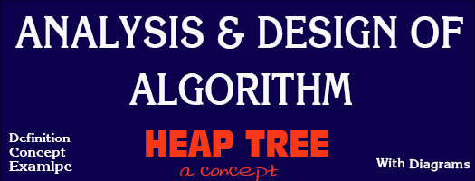 Analysis Design Of Algorithm Ada Heap And Heap Sort Concept Online Free Education In India
