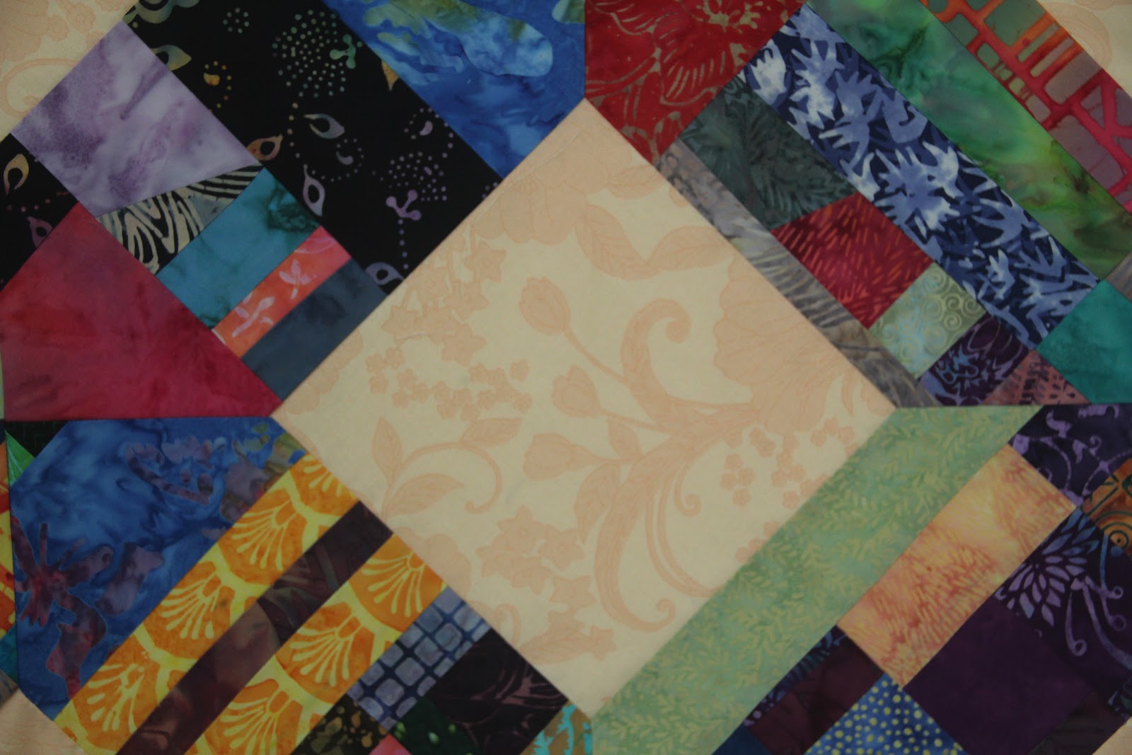 Cspoonquilt: Batik Scrap Series