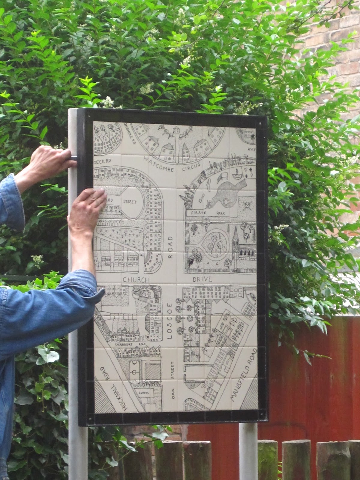 Mapping Nottingham's Identity: Carrington Timeline