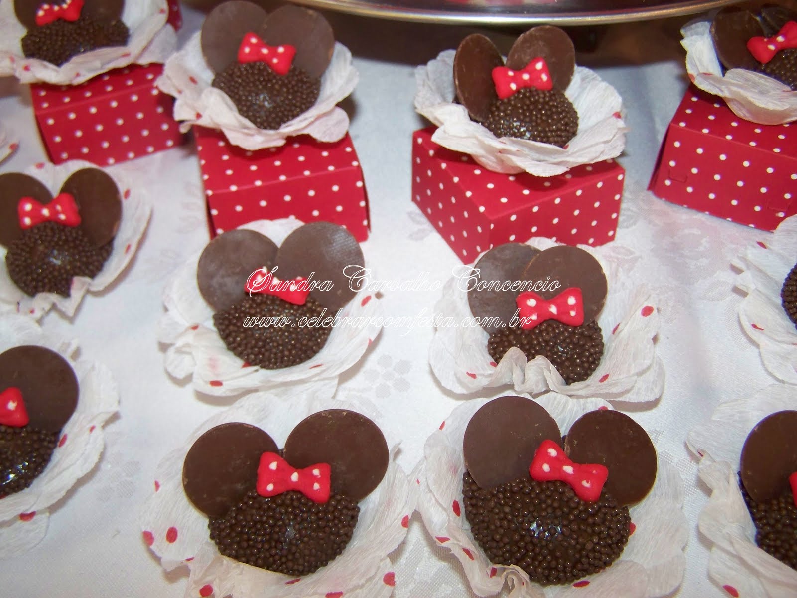 Decoração De Festa Infantil Tema Minnie Vermelha