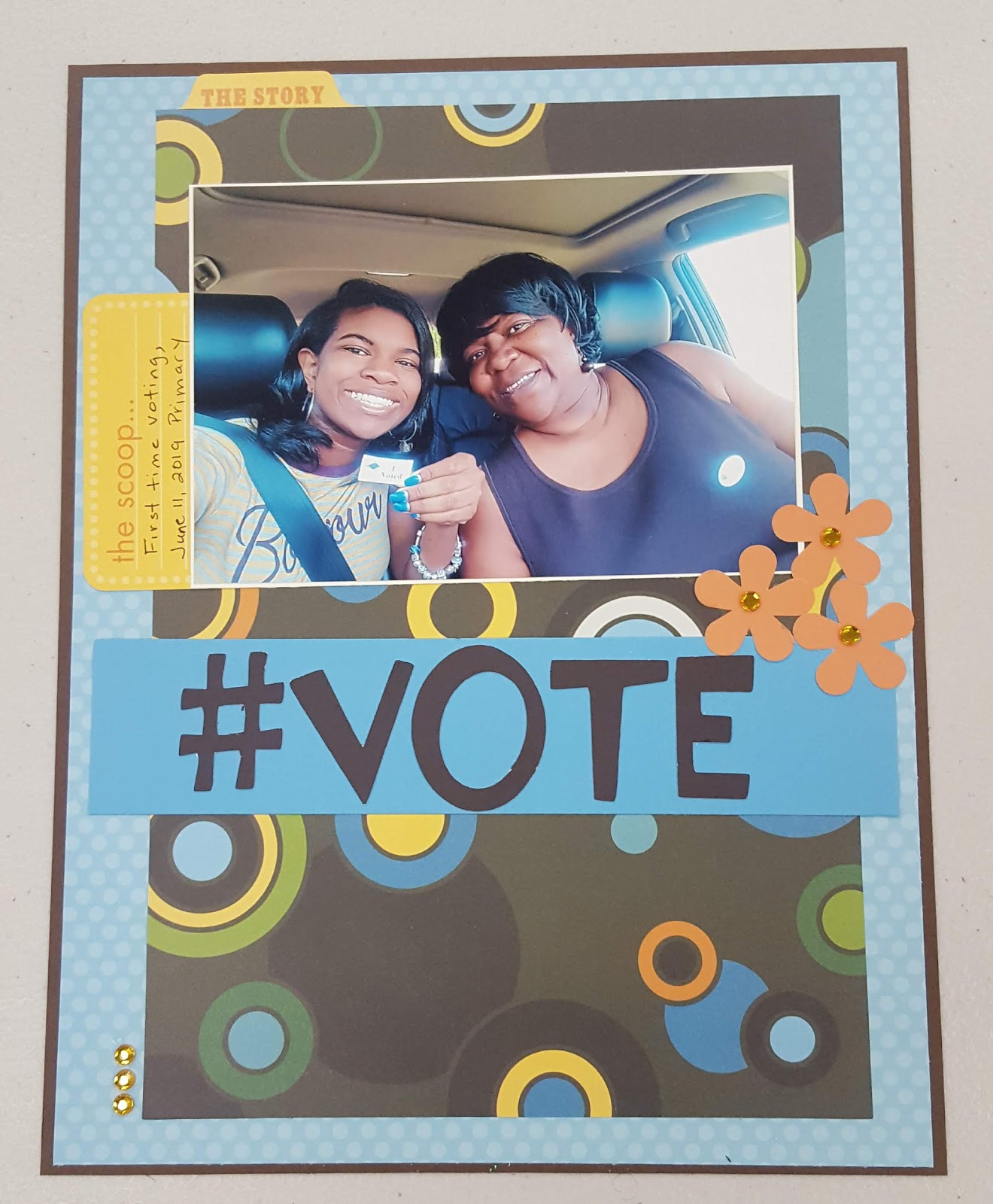 Treva's Craft Corner: First Time Voter