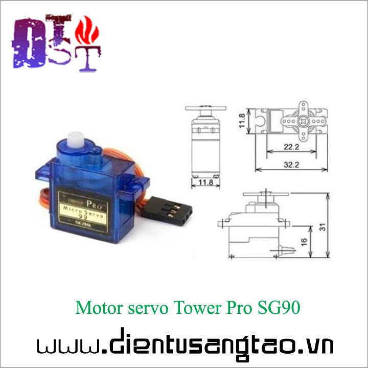 Motor servo Tower Pro SG90