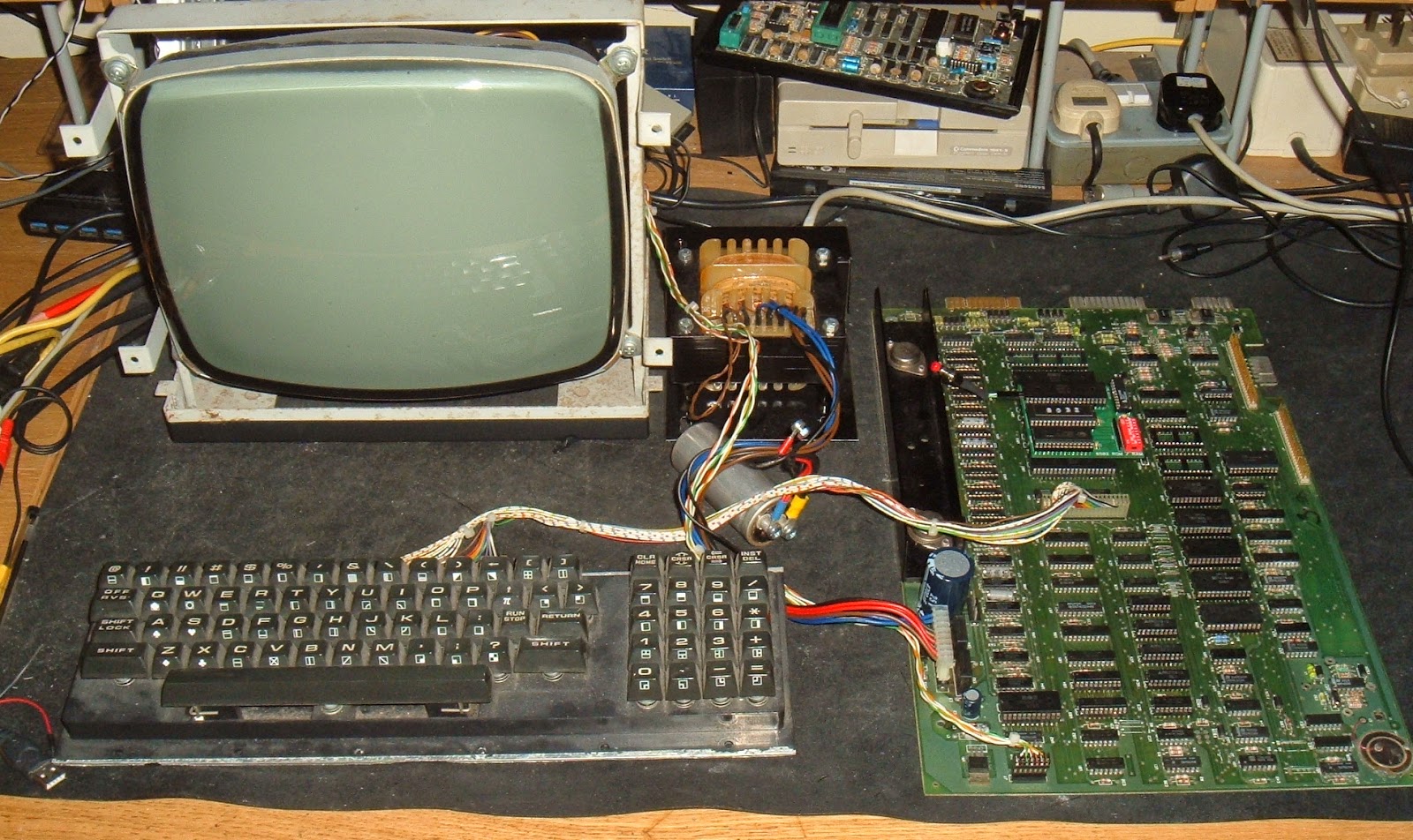 Tynemouth Software: Commodore PET Repair Part 4 - Video Circuits