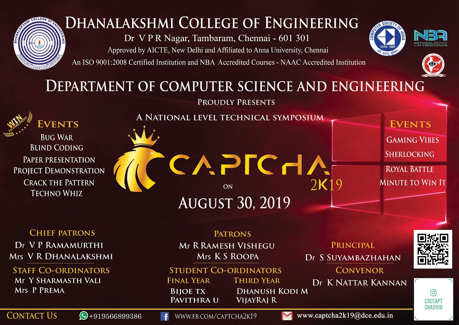 CAPTCHA CSE Symposium