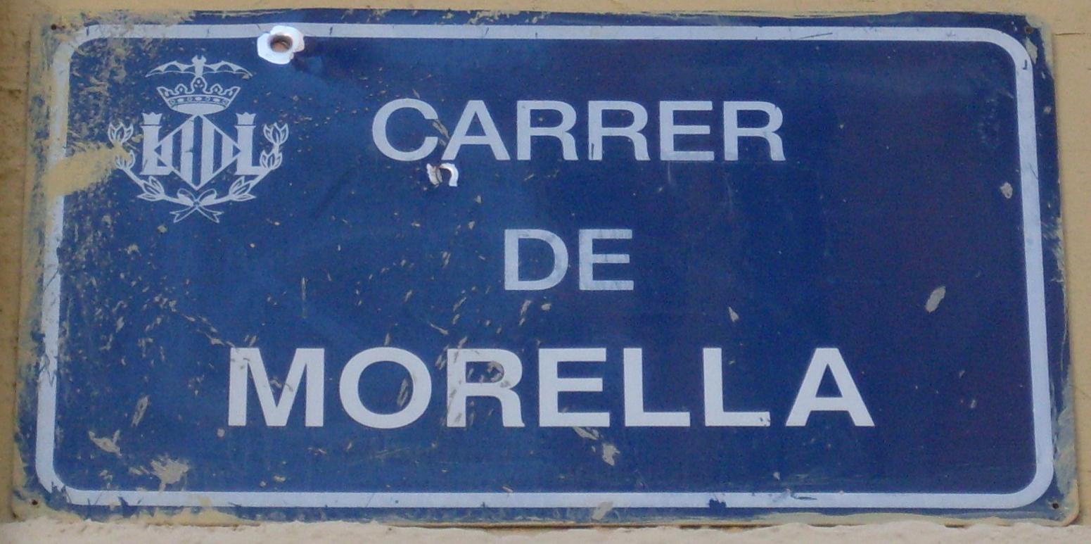 Calles históricas de Valencia.: La "Calle de Morella" recuerda a lso ...