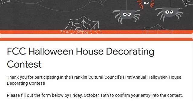 Franklin Matters: Franklin Cultural Council: Halloween House Decorating ... Franklin Matters: Franklin Cultural Council: Halloween House Decorating ...