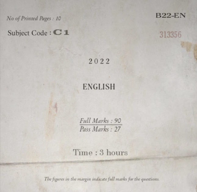 Model Questions Paper For Class 10 SEBA HSLC English 2022 Edunation19 Model Questions Paper For Class 10 SEBA HSLC English 2022 Edunation19