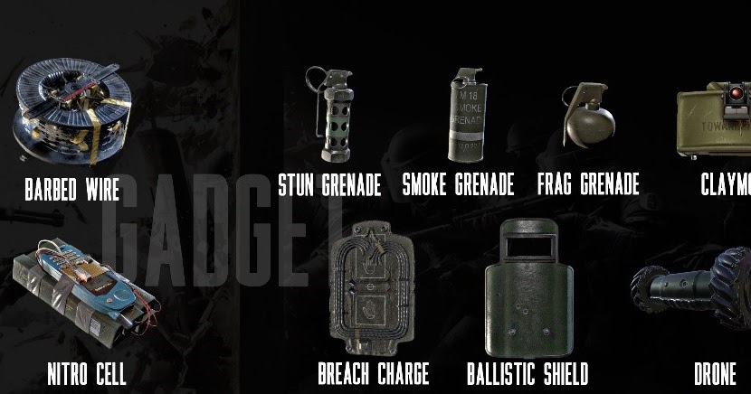 Rainbow Six Siege: Gadget (อุปกรณ์)