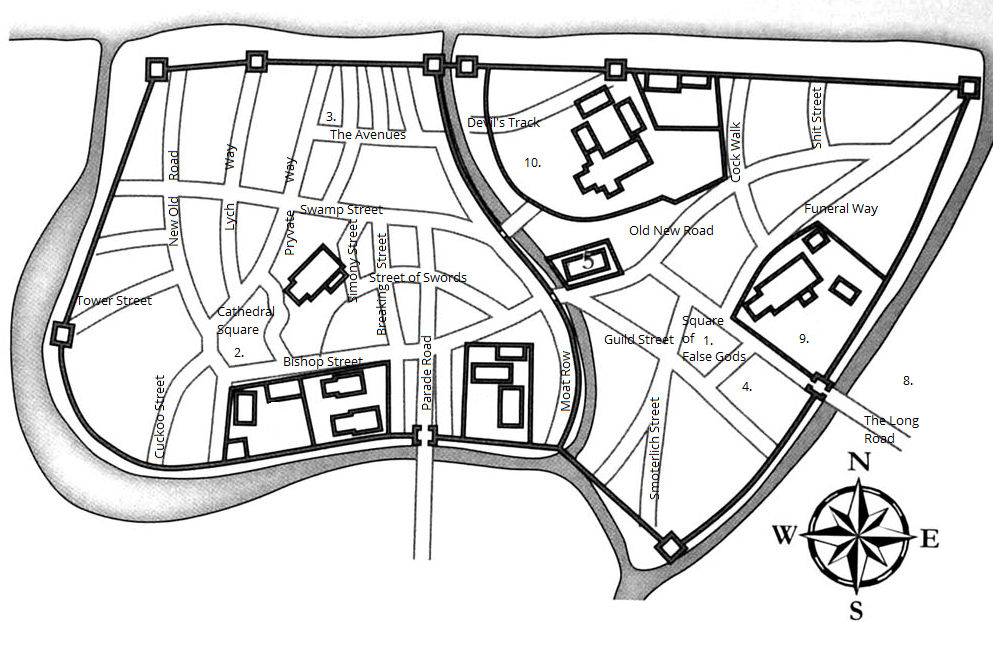 In Places Deep: Making Lychgate Part I: The Map