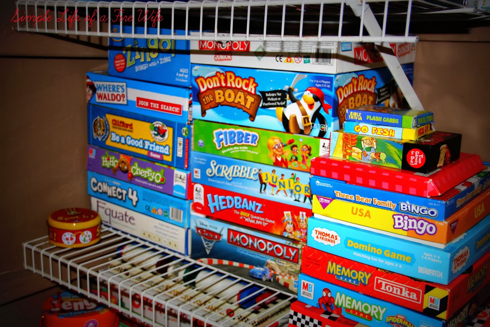 Simple Life of a Fire Wife: Board Game Craze!