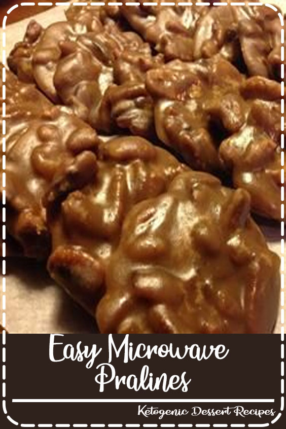 Easy Microwave Pralines - Julia Recipes
