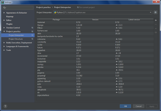 Administración de BD: 1. Instalación Django Framework para python Administración de BD: 1. Instalación Django Framework para python