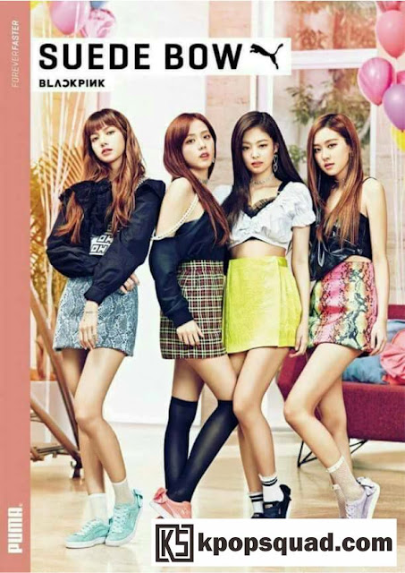 [Fakta PUMA X BLACKPINK 2018] Model Foto Cover Iklan PUMA Jepang untuk ...