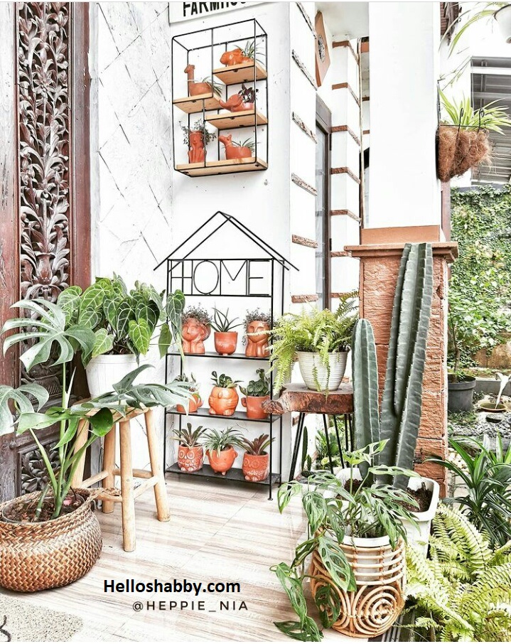 Tak Hanya Rapi, 6 Desain Rak Bunga Ini juga Buat Hunian Teras Rumah ...