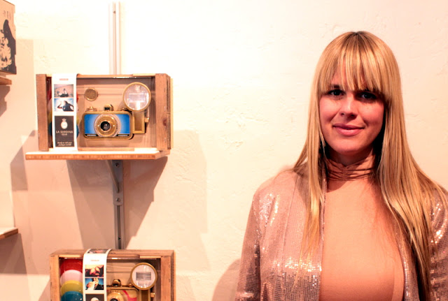 Photobooth Polaroid // Wearing Sheer Lush Skirt | A•Mused