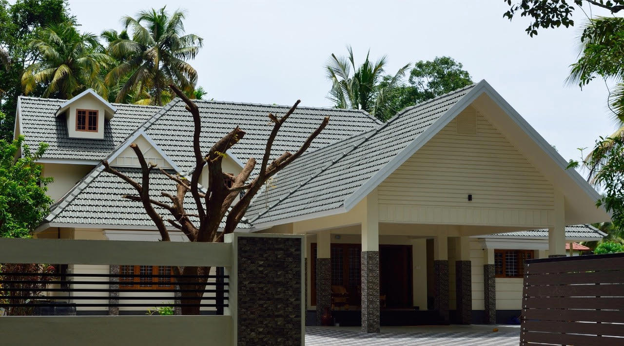 Finished house at Alappuzha - Kerala Home Design and Floor Plans - 9K ...