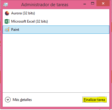 Mis ceros y unos: Como cerrar tareas que no responden en Windows