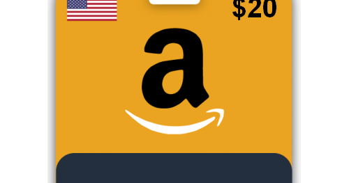 Amazon 20 USD Gift Card American USA