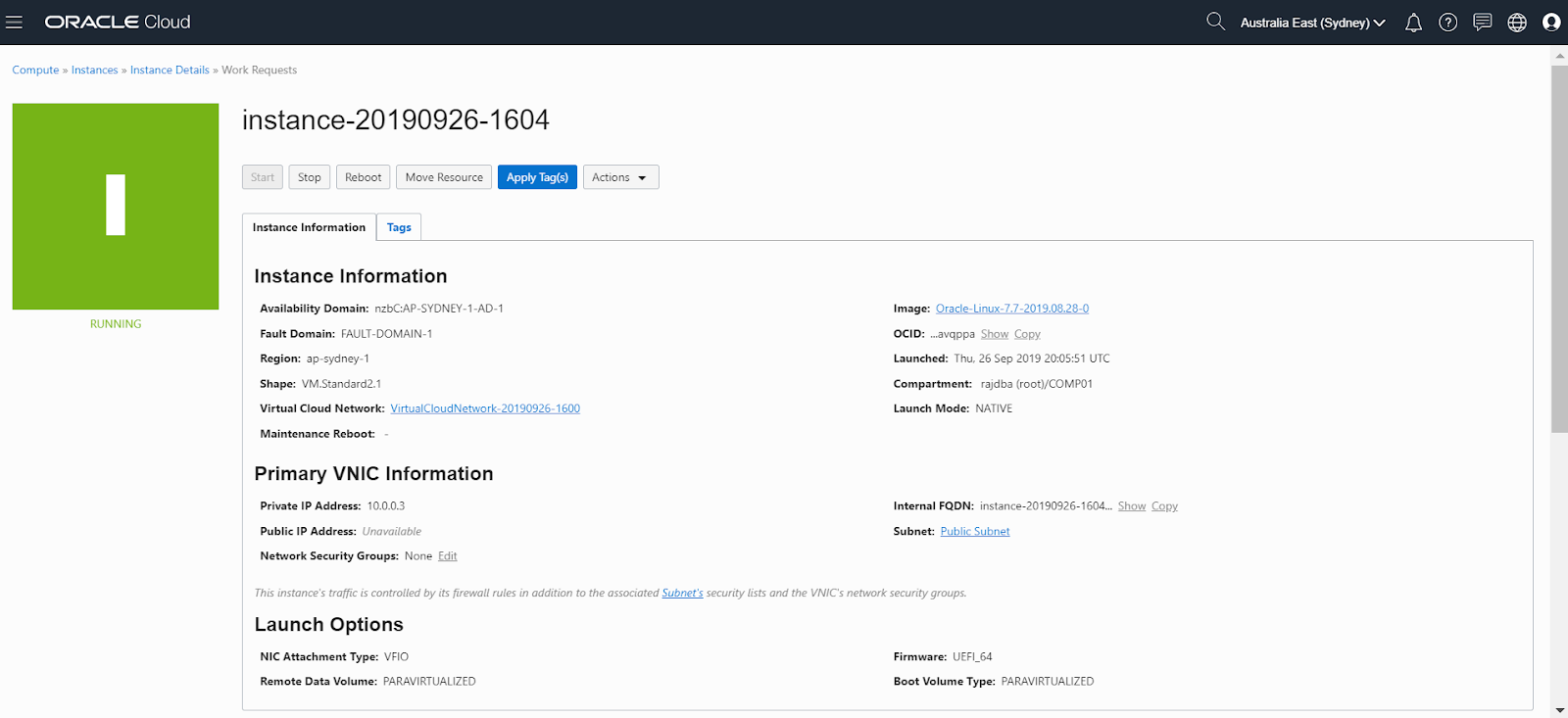 Oracle DBA Quick Notes: out of host capacity : Oracle Cloud Infrastructure Oracle DBA Quick Notes: out of host capacity : Oracle Cloud Infrastructure