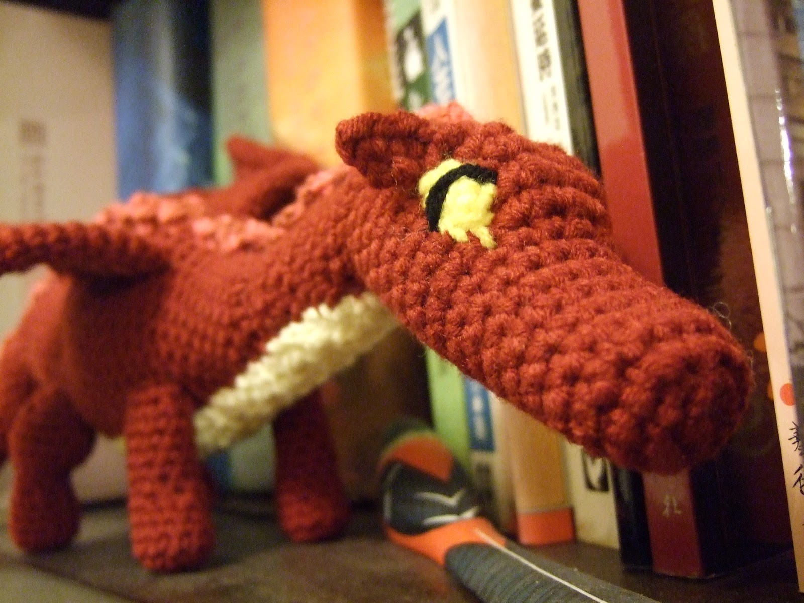 Crochet Fangirl: Smaug the dragon- Amigurumi