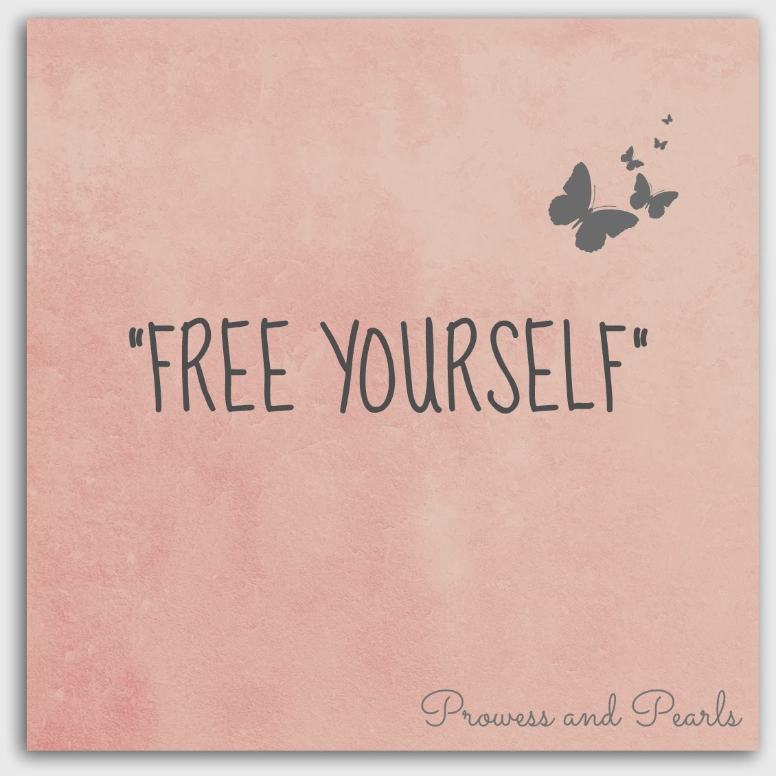 Mastering YOU Monday....free yourself