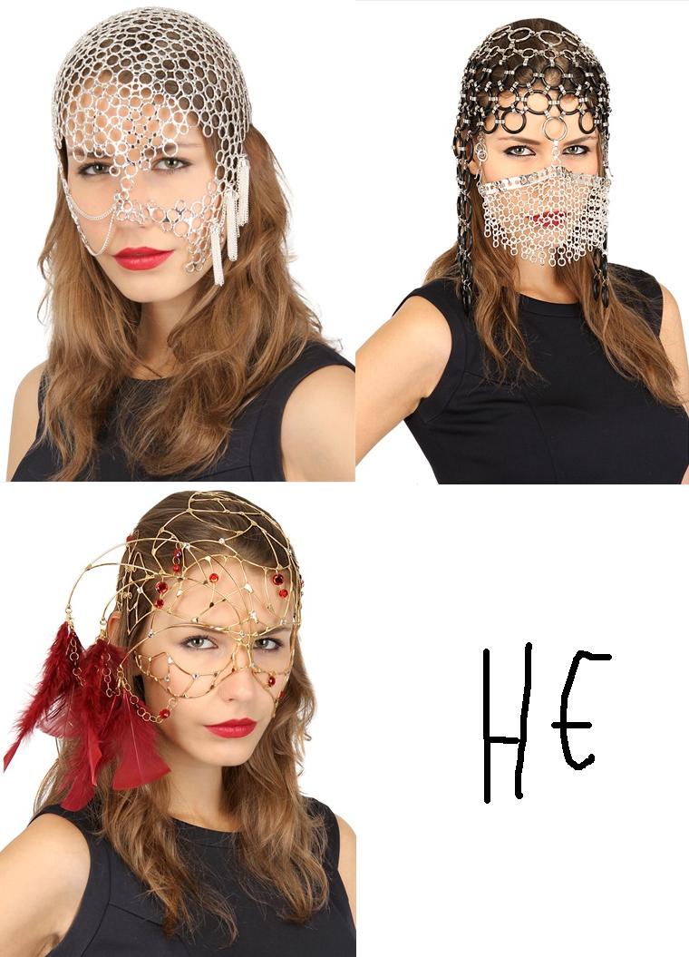 Chain Link Face Masks...It's Not Even Halloween | Unic Fashion