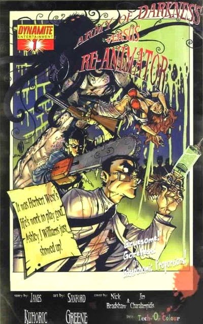 The Crossover Universe: Crossover Covers: Army of Darkness vs. Re-Animator